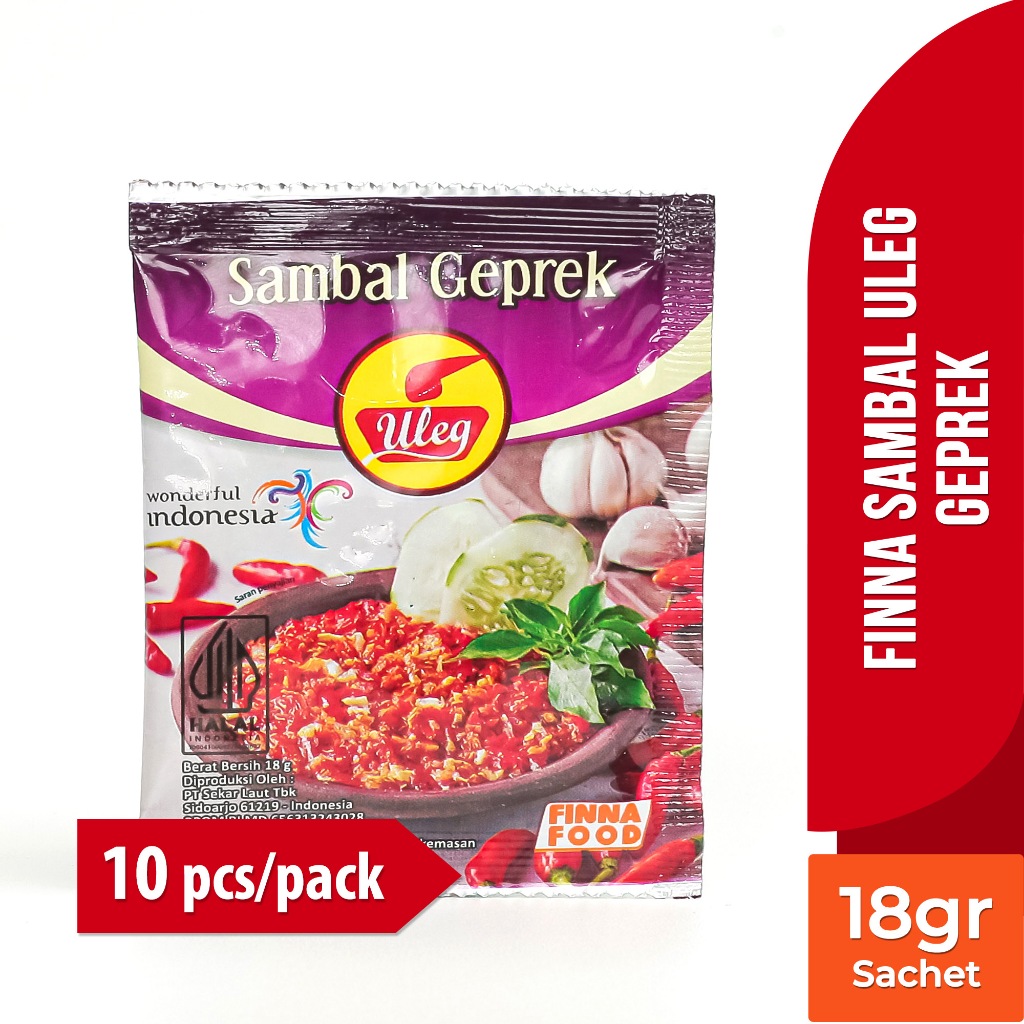 Jual Finna Sambal Uleg Geprek (Pack) | Shopee Indonesia
