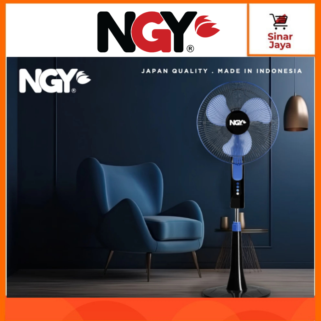 Jual NGY / YASAKA / OMICKO Stand Fan / Kipas Angin Berdiri 16 Inci ...