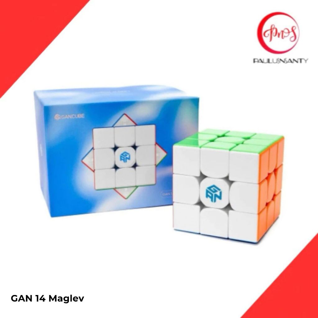 Jual Cube Puzzle 3x3 GAN 14 Maglev Stickerless CORE MAGNETIC [FROSTED ...