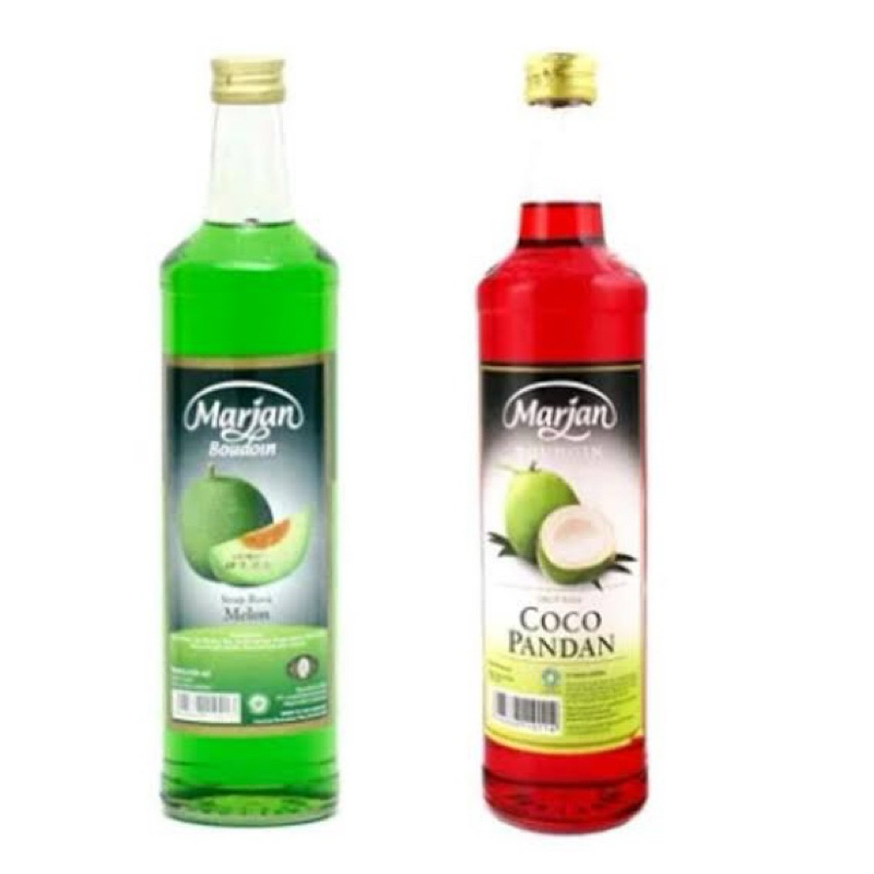 Jual Sirup Marjan Cocopandan Melon 1 Dus isi 12 Botol 450ml | Shopee ...