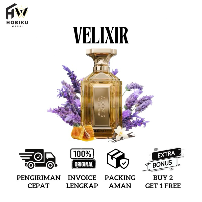 Jual [PRE ORDER] Velixir Adonis 100ml Eau De Parfum Original | Shopee ...