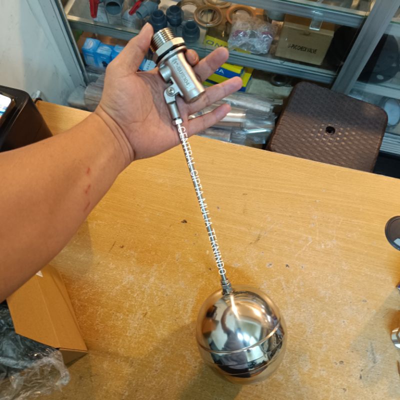 Jual Floating Valve 1" inch Pelampung Tangki Stainless Ss304 | Shopee ...