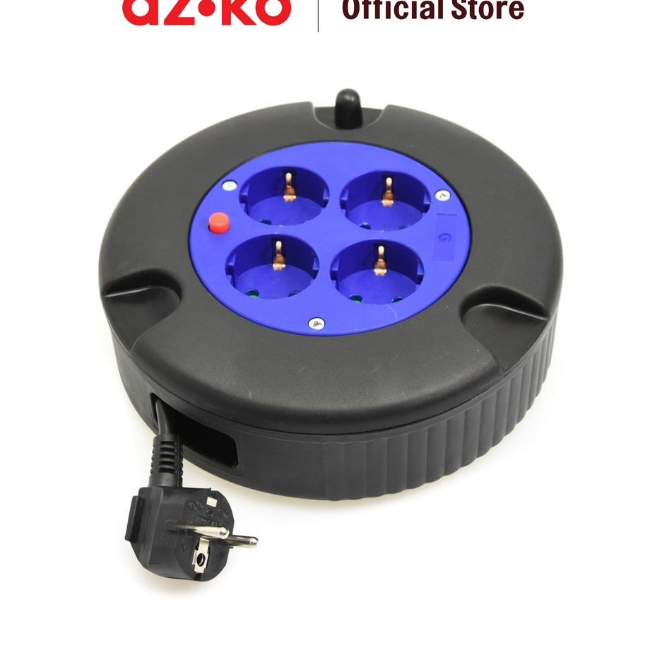 Jual BISA COD Azko Krisbow 5 Mtr Kabel Roll Kf Bg Cable Reel Terminal ...