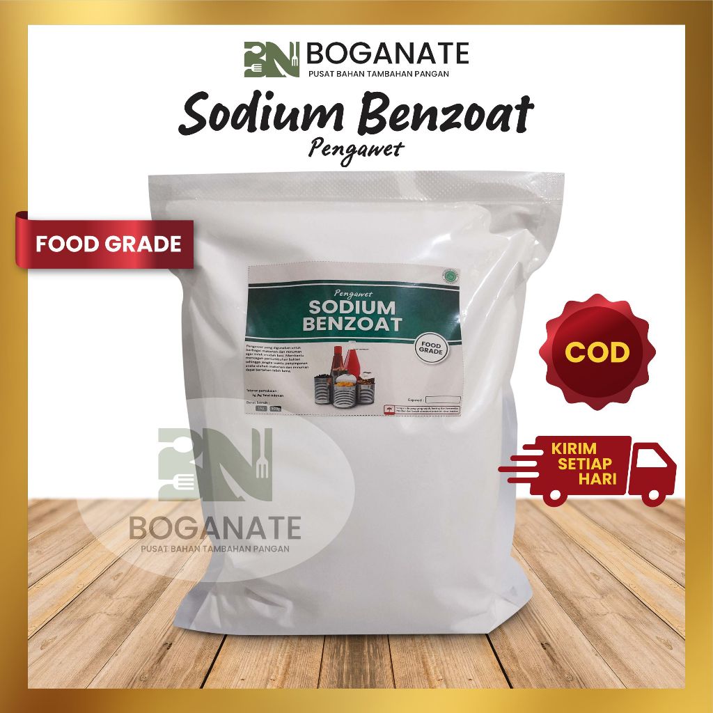 Jual Sodium Benzoat 500gr / Pengawet Makanan dan Minuman | Shopee Indonesia