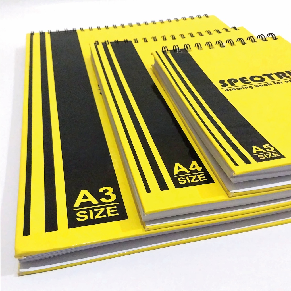 Jual Drawing Book Spectrum A5 / A4 / A3 | Buku Sketsa Cover Tebal | Art ...