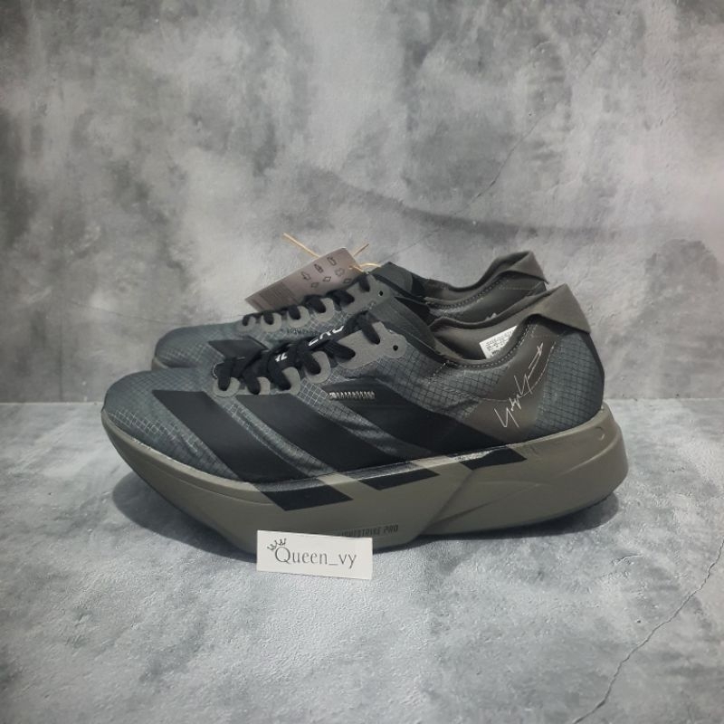 Jual y3 x addas adizero adios pro 4 cinder black premium original ...