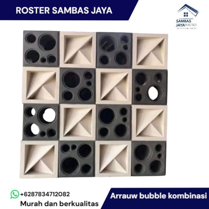Jual ROSTER BETON ROSTER MINIMALIS MODERN LUBANG ANGIN mix best seller ...
