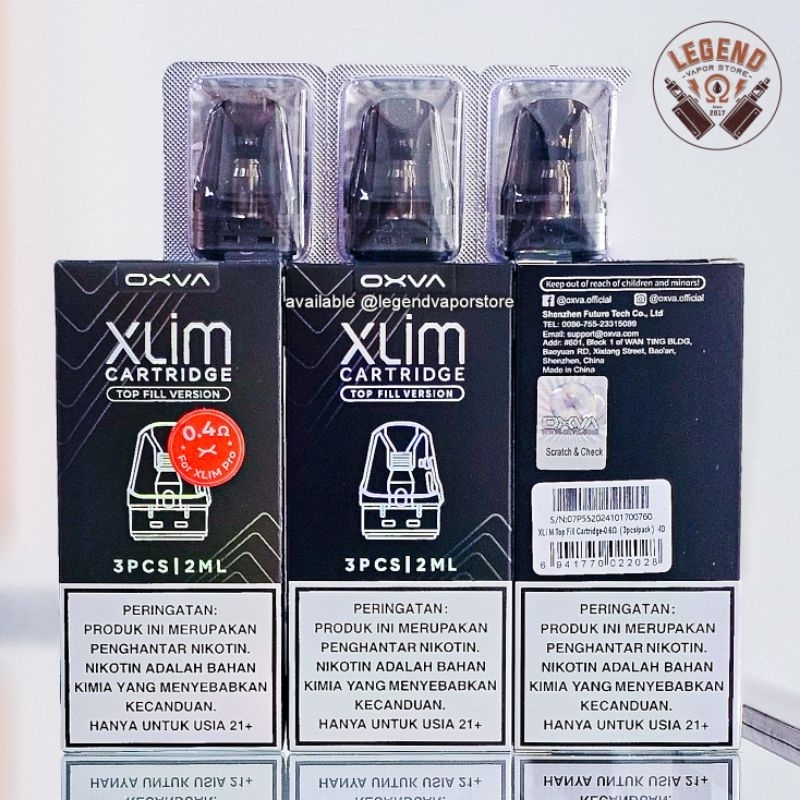Jual CARTRIDGE OXVA XLIM PRO V3 AUTHENTIC By OXVA (HARGA SATUAN ...