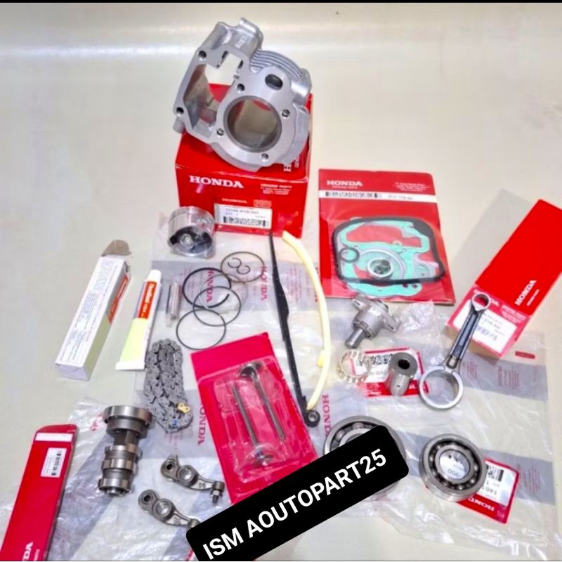 Jual Paket Blok Seher komplit 11 aitem KVB Honda Vario karbu,Vario 110,Vario cw,Vario Techno ...