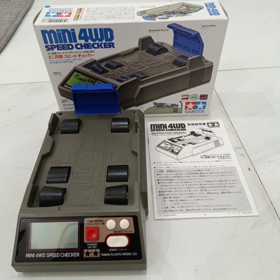 Jual Tamiya 15183 Mini 4WD Speed Checker Baru | Shopee Indonesia