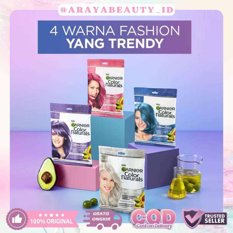 Jual GARNIER Color Naturals Semir Rambut Sachet 30 ml | Shopee Indonesia