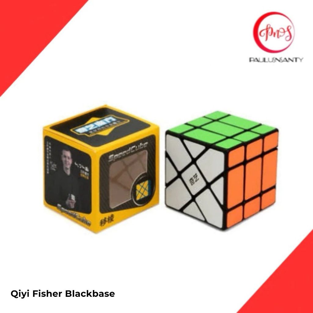 Jual Cube Puzzle Fisher Qiyi Fisher Cube Blackbase ORIGINAL | Shopee ...