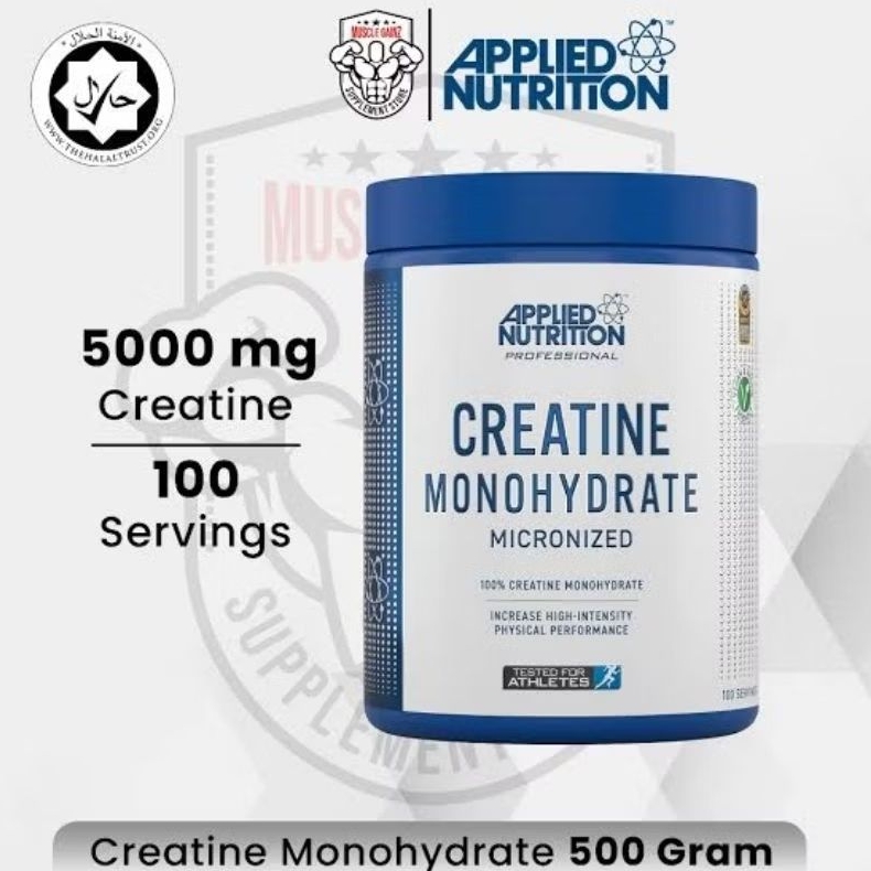 Jual CREATINE MONOHYDRATE APPLIED NUTRITION 250 Gram 50 SERVINGS ...