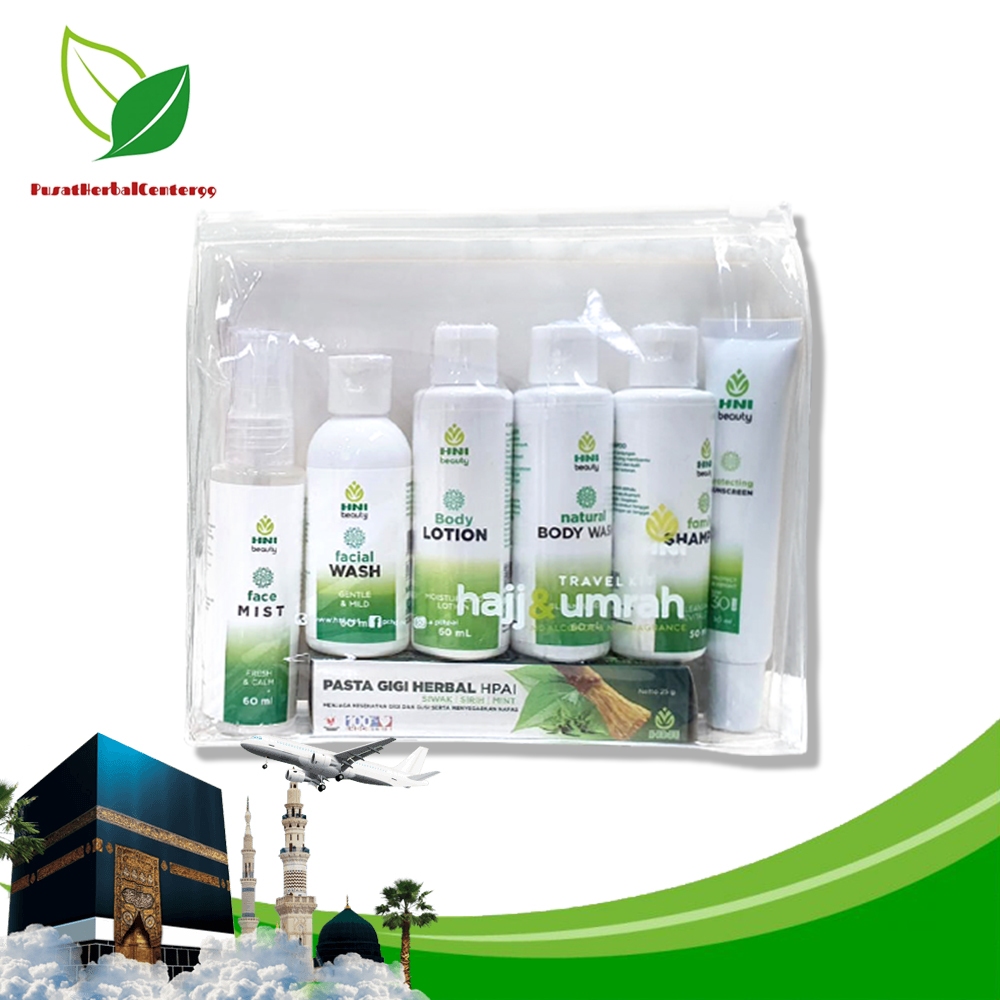Jual HNI Travel Kit Hajj & Umrah - 7 in 1 Pouch Praktis ORIGINAL ...
