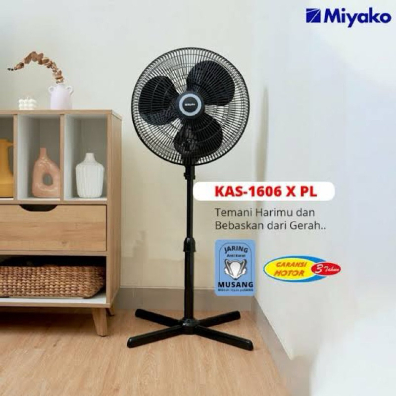 Jual KOTA BATAM - Miyako Kipas Angin Berdiri Stand Fan Kipas Berdiri 16 ...