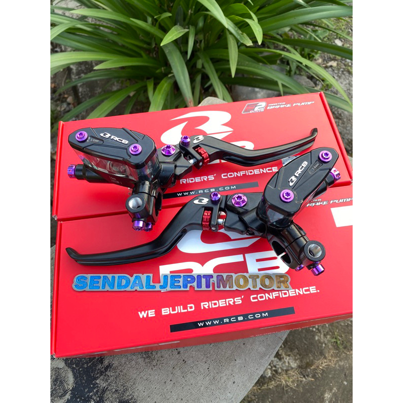 Jual MASTER REM RCB OVAL 14MM E2+ SET BAUT TITANIUM ORIGINAL GR5 BAUT ...