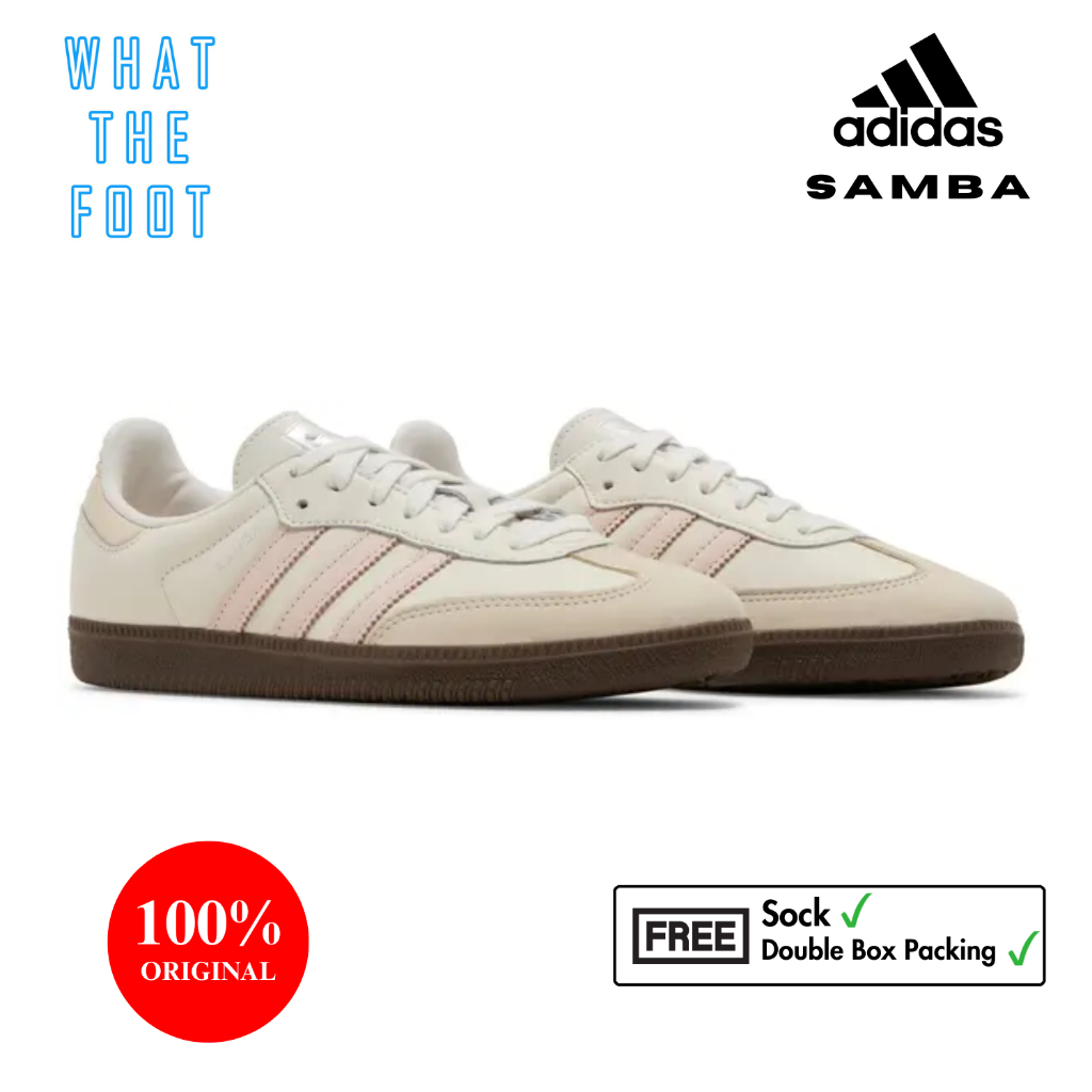 Jual Adidas Samba OG 'Cloud White Wonder Quartz 100% ORIGINAL | Shopee ...
