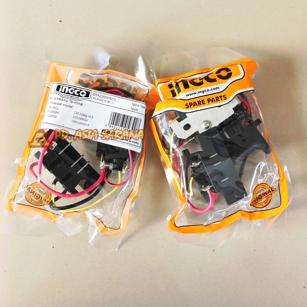 Jual Switch Saklar Cordless Impact Drill INGCO CIDLI200215-SP-11 ...