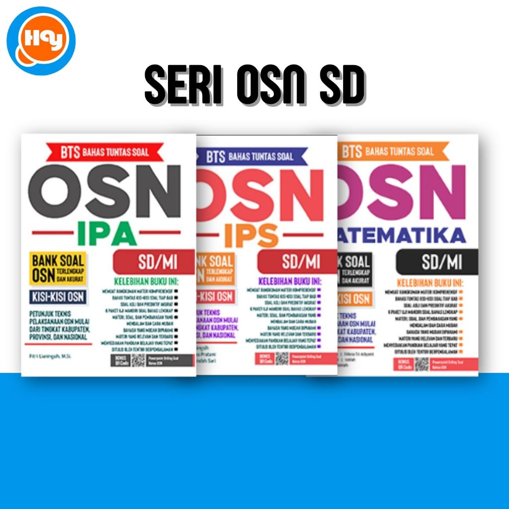 Jual Buku OSN Matematika, IPA, IPS SD | BTS Bahas Tuntas Soal Osn Matematika, IPA , IPS SD/MI ...