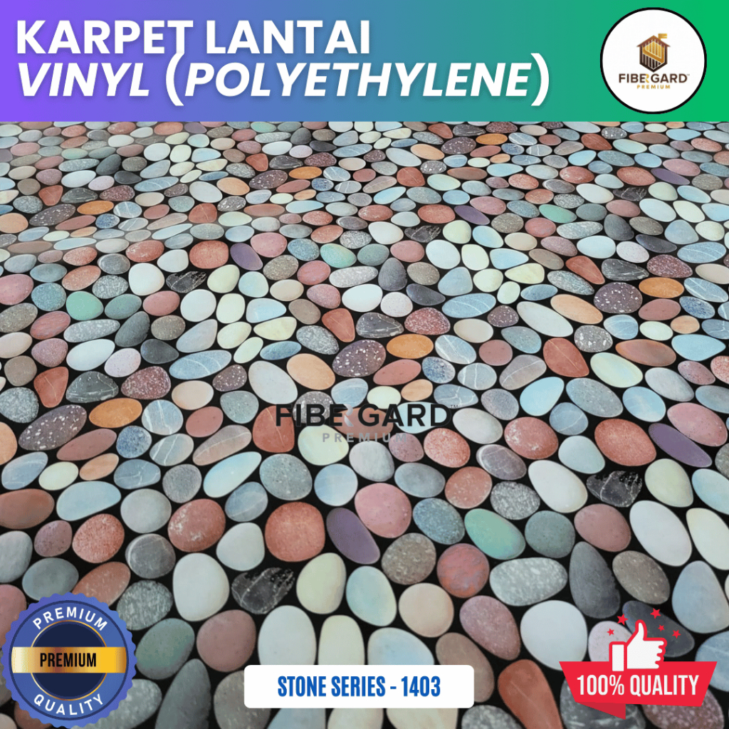 Jual [Per 1/2m] FIBERGARD - VINYL Karpet Lantai POLYETHYLENE Lebar 1 ...