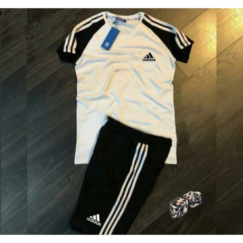Jual ts adidas anak stelan cutting reglan hitam | Shopee Indonesia