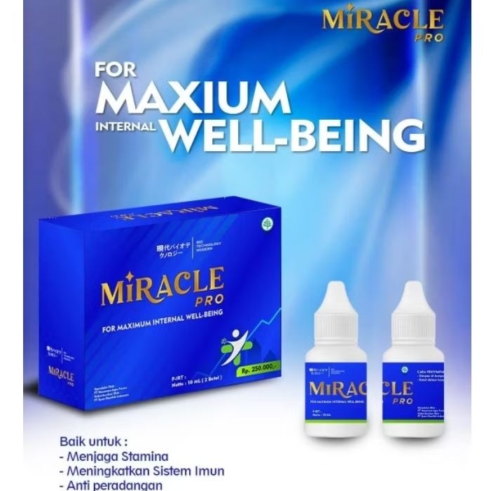 Jual Miracle Pro Original 1 box isi 2 botol | Shopee Indonesia