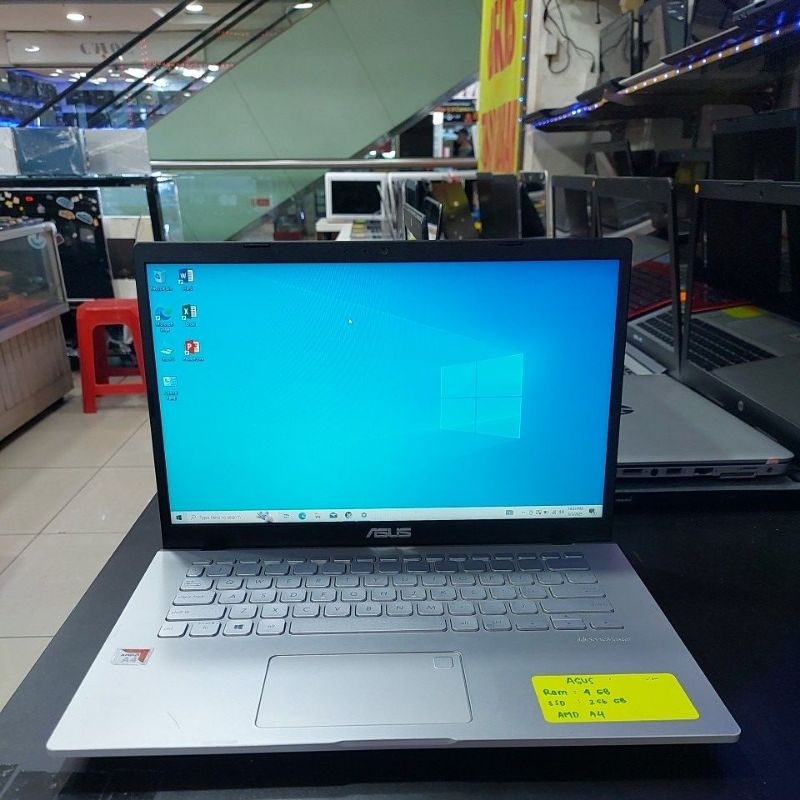 Jual Laptop Asus Vivobook M409B AMD A4-9125 Radeon R3 ram 4gb ssd 256gb ...