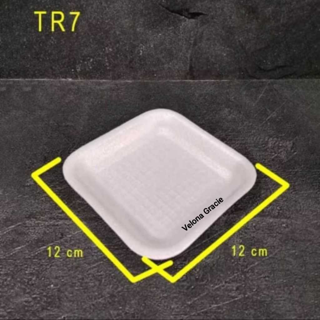 Jual Tray Gabus TR07 isi 250 pcs Styrofoam Tatakan Buah Sayur Daging TR ...