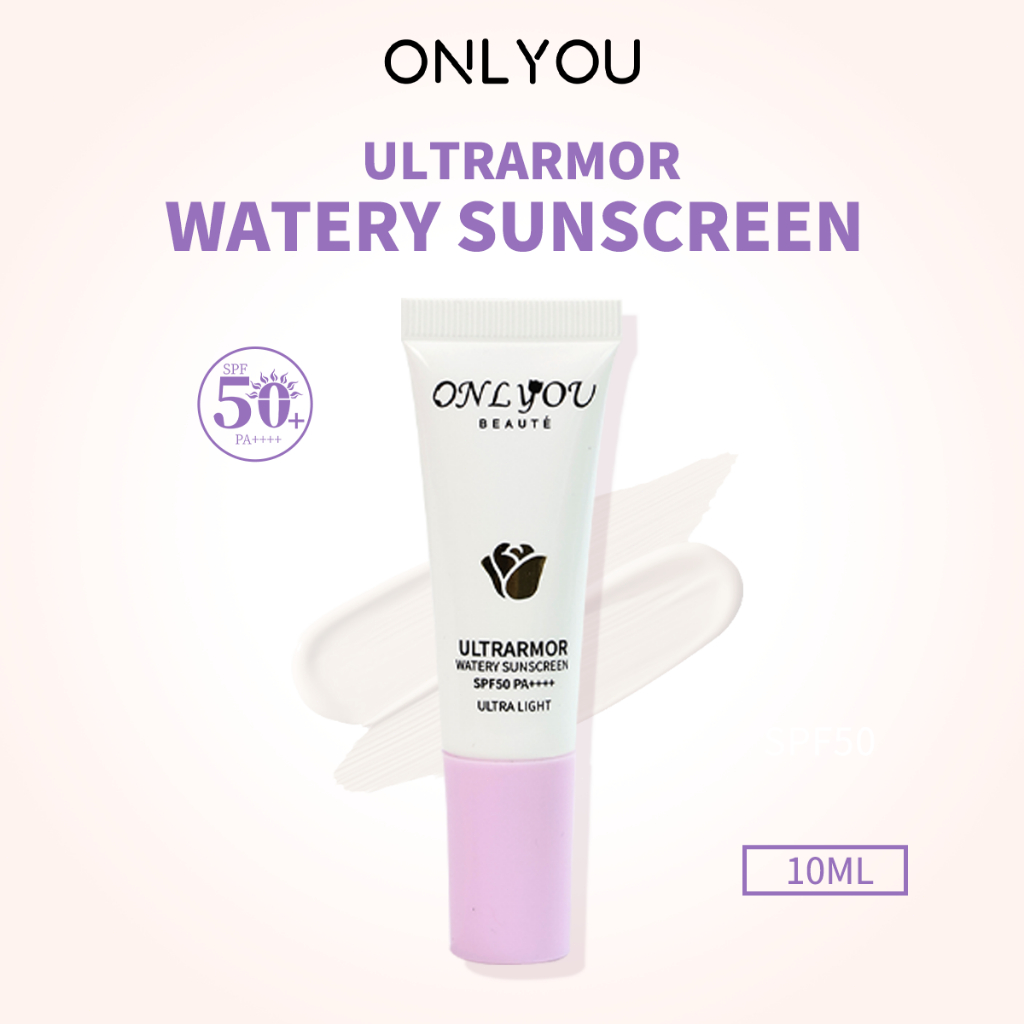 Jual ONLYOU Ultrarmor Watery Sunscreen SPF50 PA++++ 10ML | Shopee Indonesia