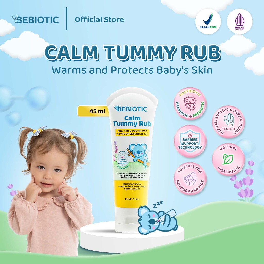 Jual Bebiotic Calm Tummy Rub 45ml | Shopee Indonesia