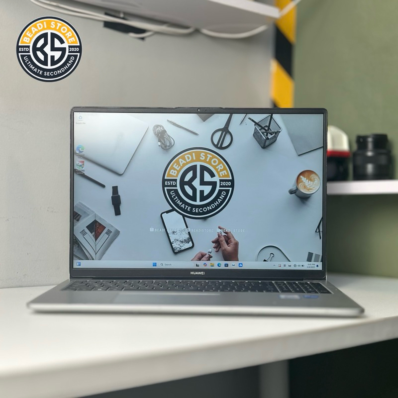 Jual minus retak Huawei Matebook D16 Second i5 13420H Ram 16gb SSd 1 TB Not D15 D14 | Shopee ...
