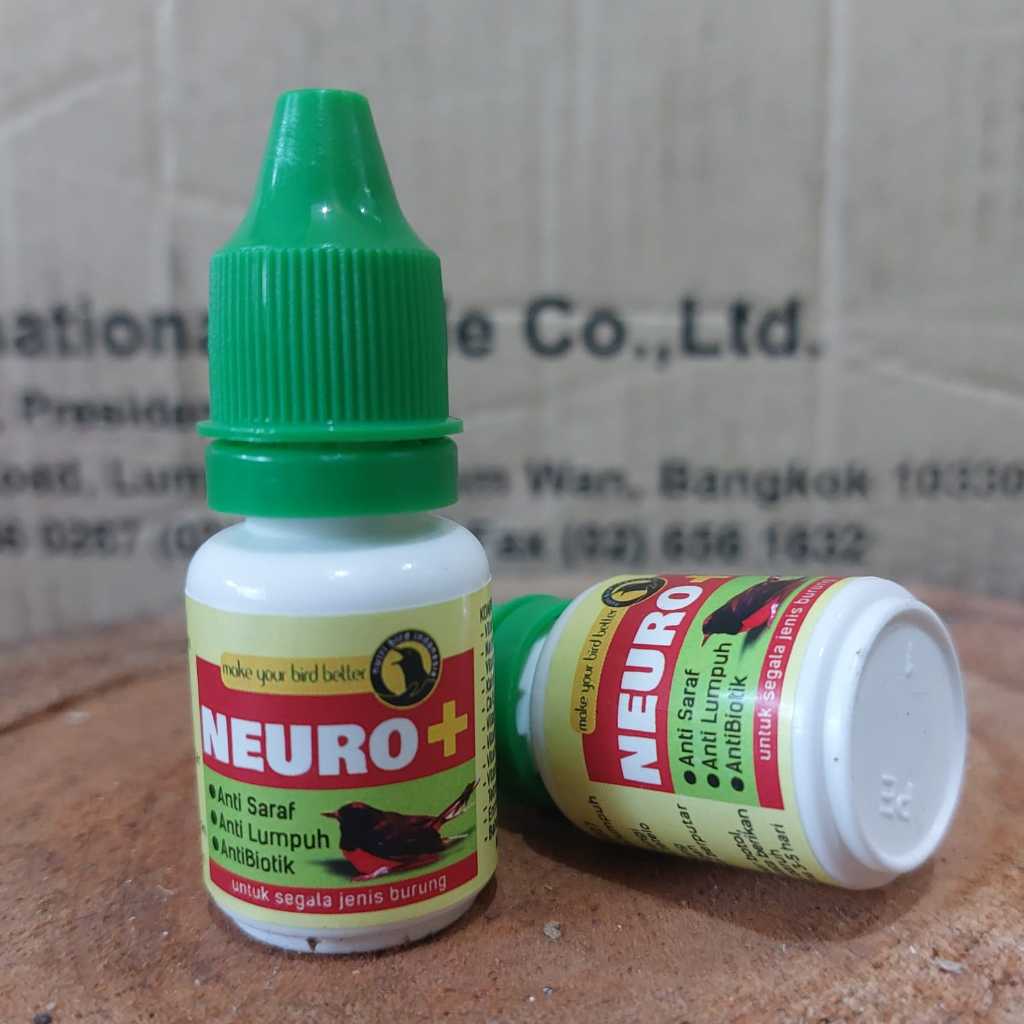 Jual NEURO PLUS Obat Burung Anti Saraf Anti Lumpuh Anti Kejang ...