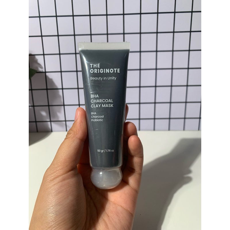 Jual Clay Mask The Originote Charcoal BHA Masker Wajah Murah | Shopee ...
