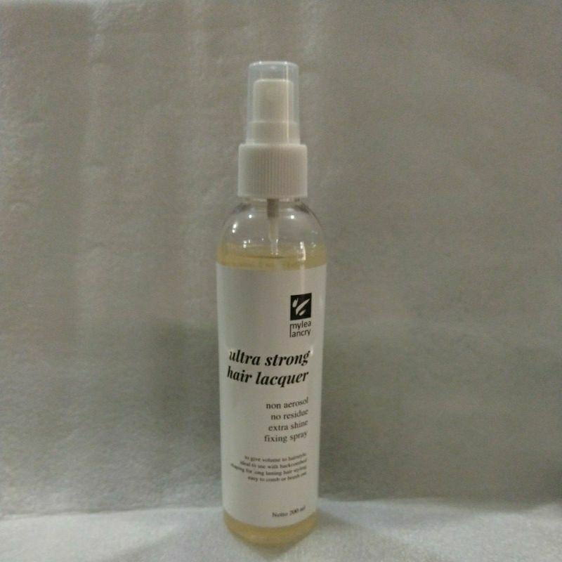 Jual MYLEA Ultra Strong Hair Lacquer Hairspray Non Aerosol Hairspray ...
