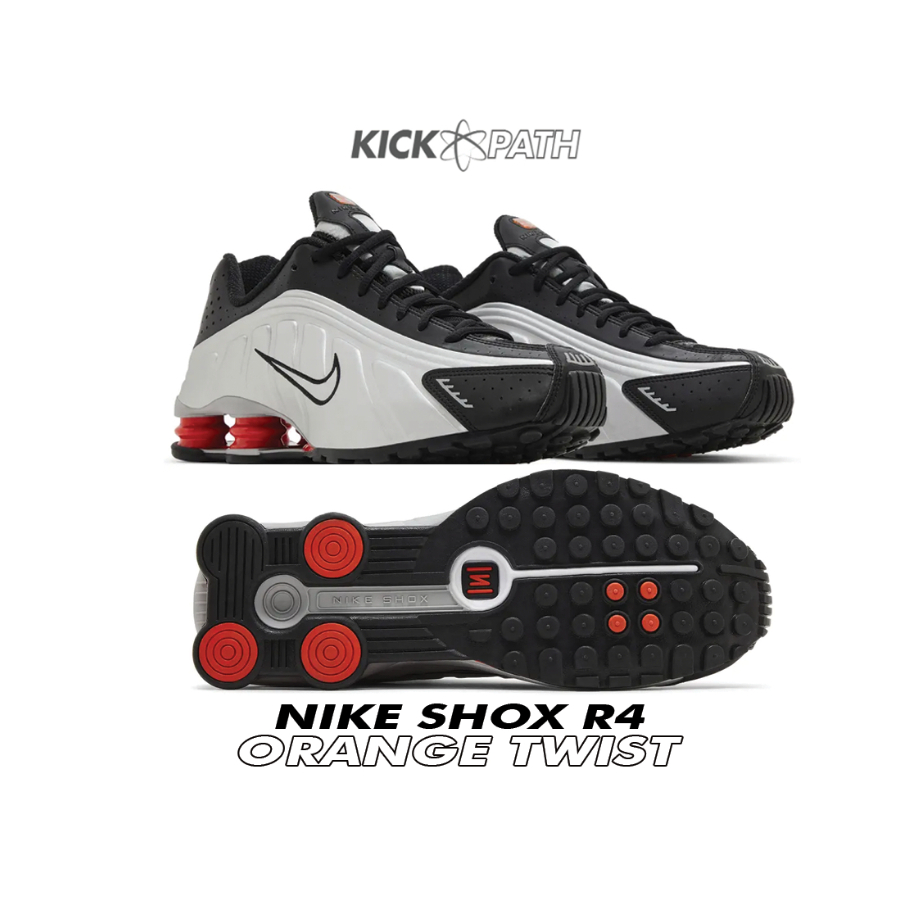 Jual Nike Shox R4 OG Orange Twist | Shopee Indonesia