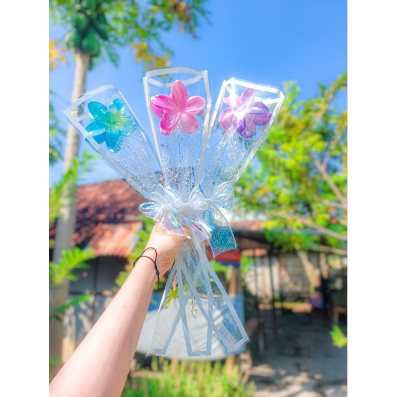 Jual (BISA COD ) BUKET JEDAI KAMBOJA BUKET HAIR CLIP BUKET TREND WISUDA ...