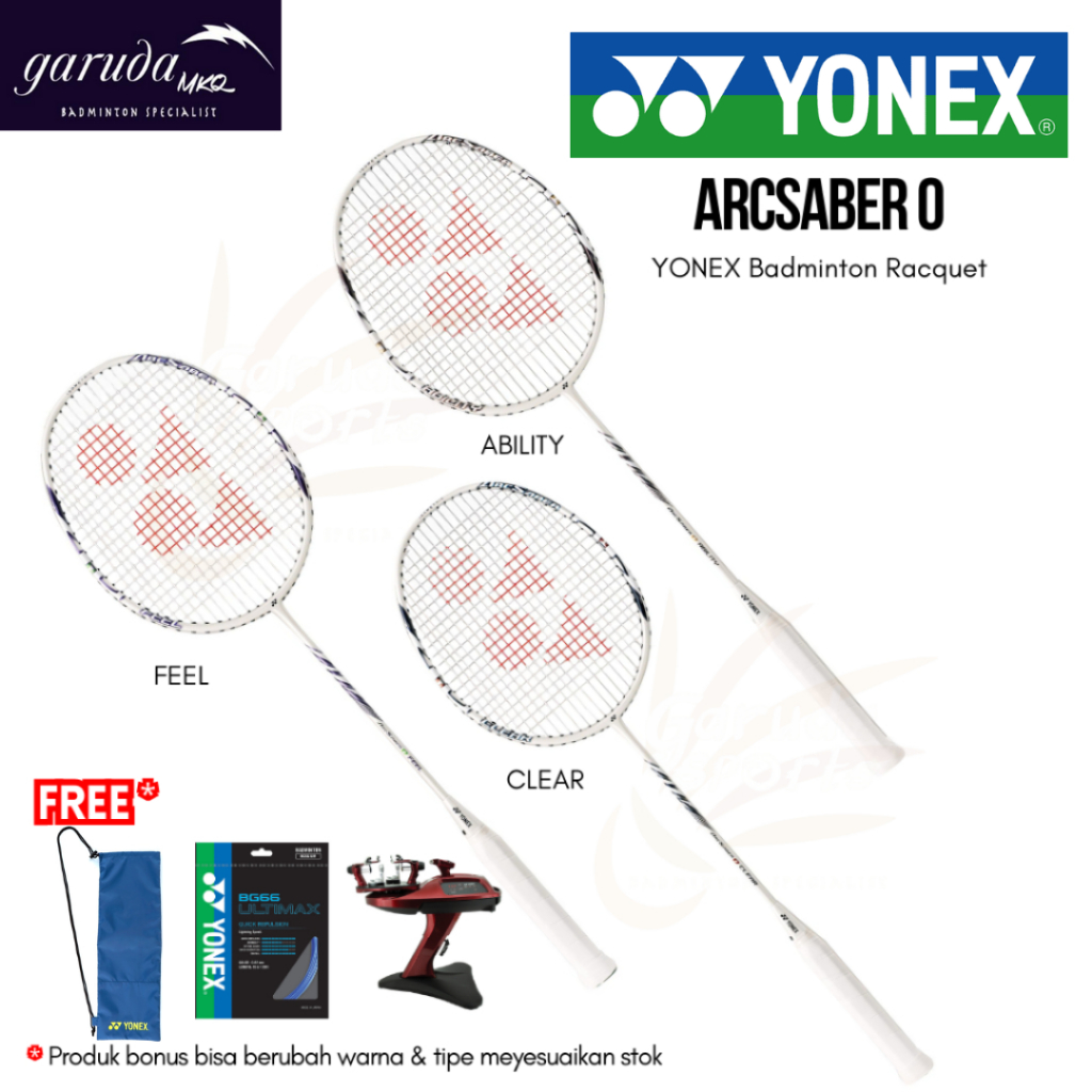 Jual RAKET BULU TANGKIS YONEX ARCSABER 0 / ARCSABER 0 / ARC0 | Shopee Indonesia