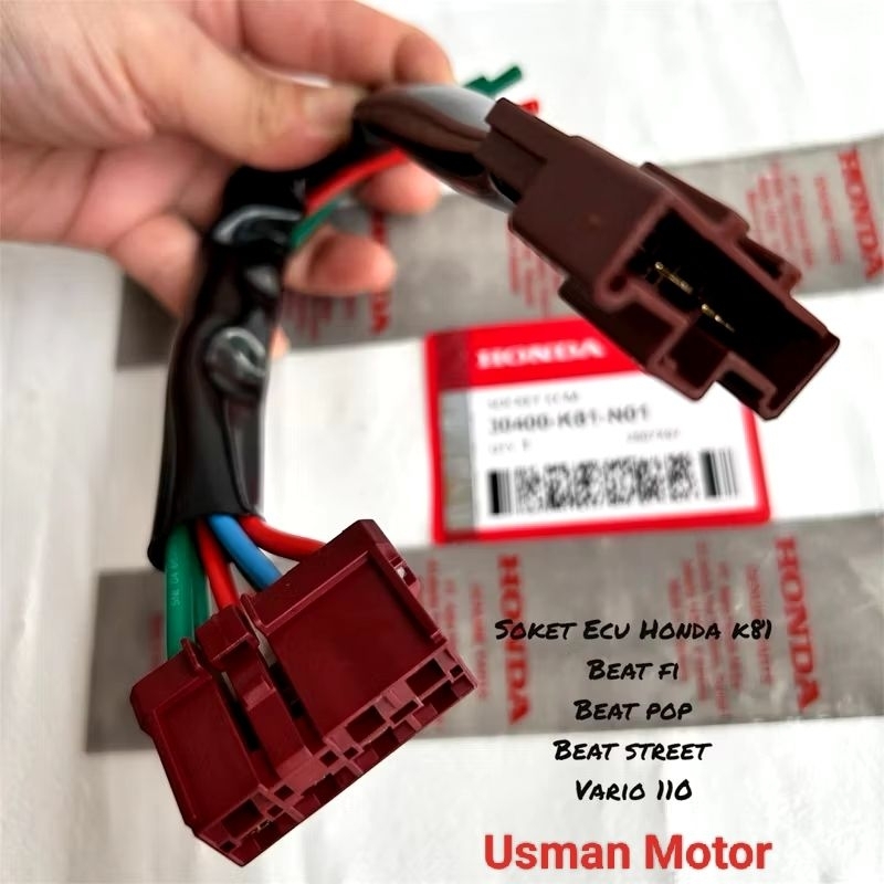 Jual Soket Ecu Honda Beat F1 Pop Street Vario110 kode K81 | Shopee ...