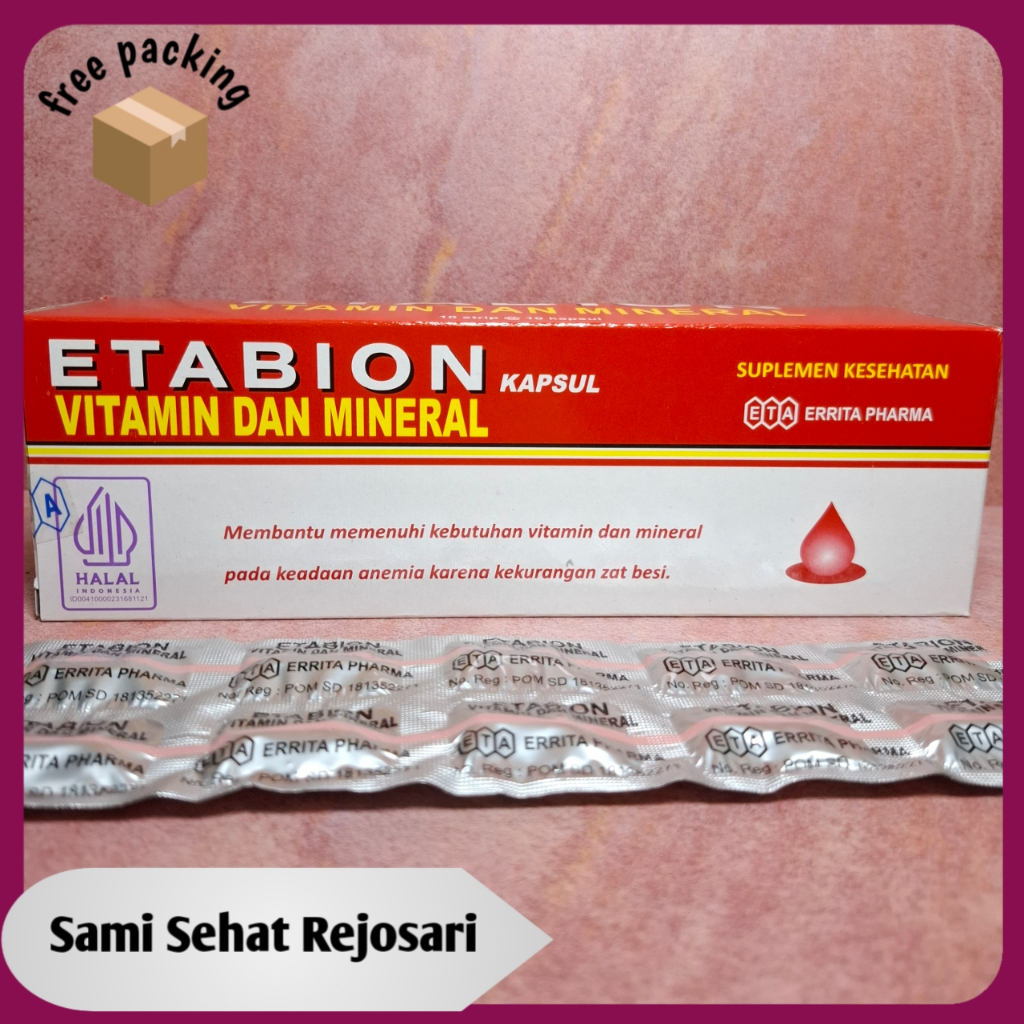 Jual 1 Box ETABION ISI 100 TABLET | Shopee Indonesia