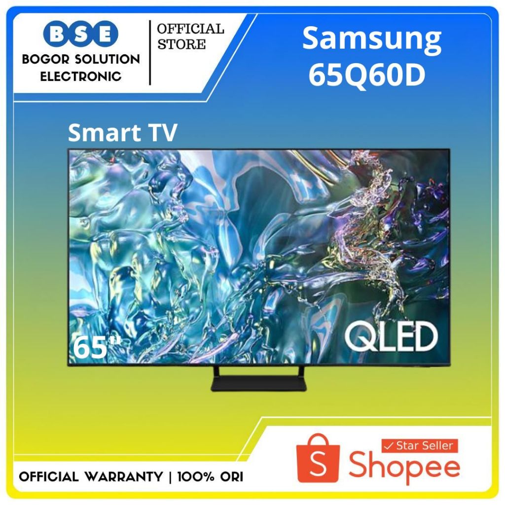 Jual [RESMI] TV Samsung Qled 65 Inch Smart TV 65Q60D 4K UHD ...