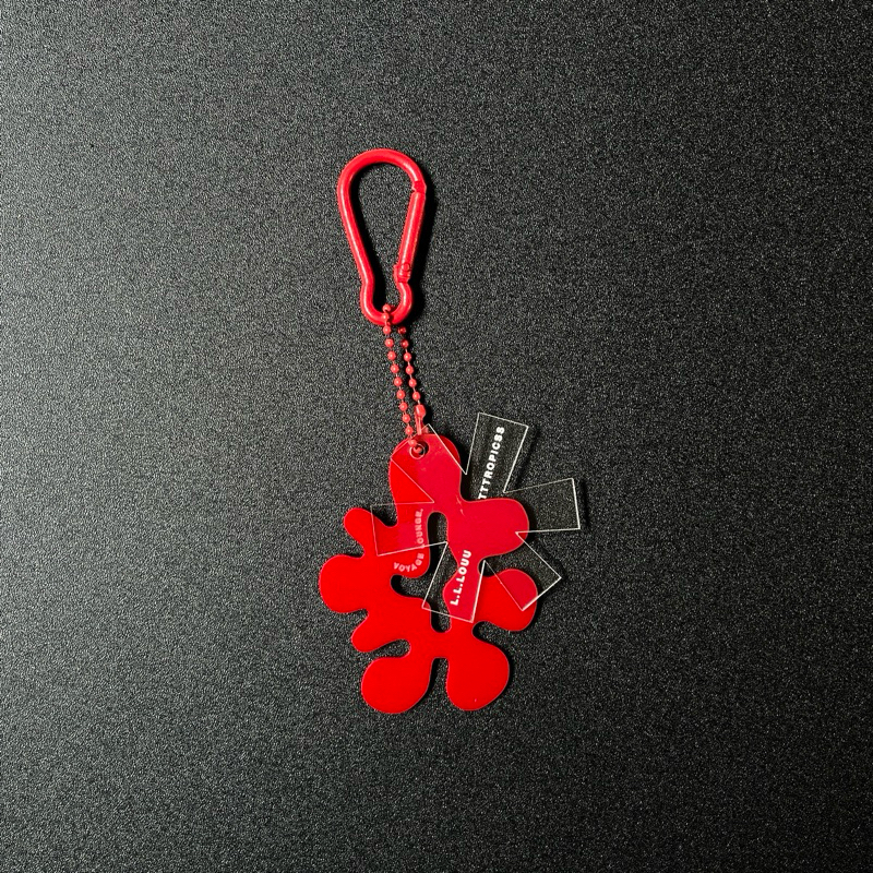 Jual Lou Tropics - Coral Red Acrylic Keychain | Shopee Indonesia
