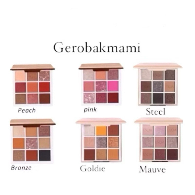 Jual Esqa Goddess Eyeshadow Palette Peach Bronze Pink Goldie | Shopee ...