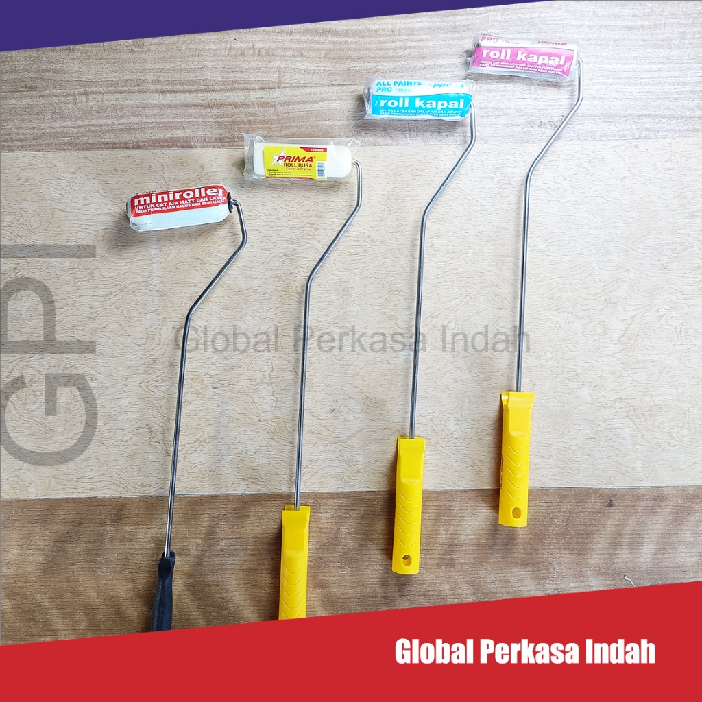 Jual PRIMA Mini Rollset Cat Roll Kapal Cover & Frame 110mm | Shopee ...