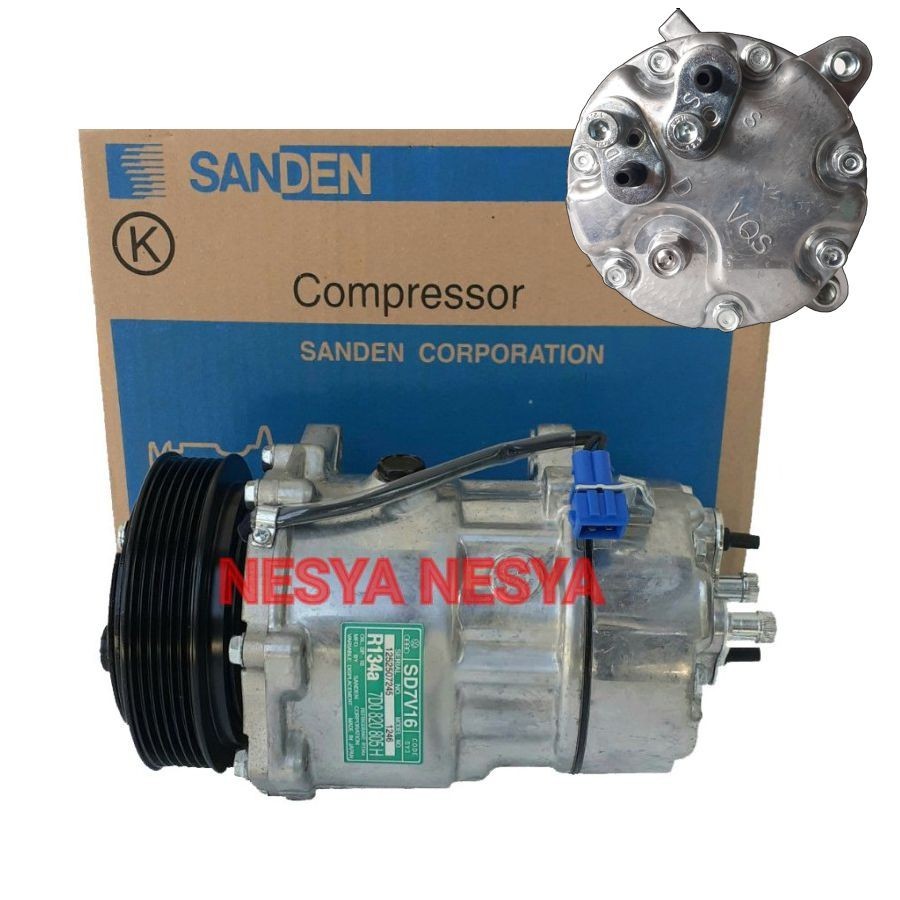 Jual Compressor Compresor Kompressor Kompresor AC Mobil VolksWagen VW Caravelle T4 - Merek ...
