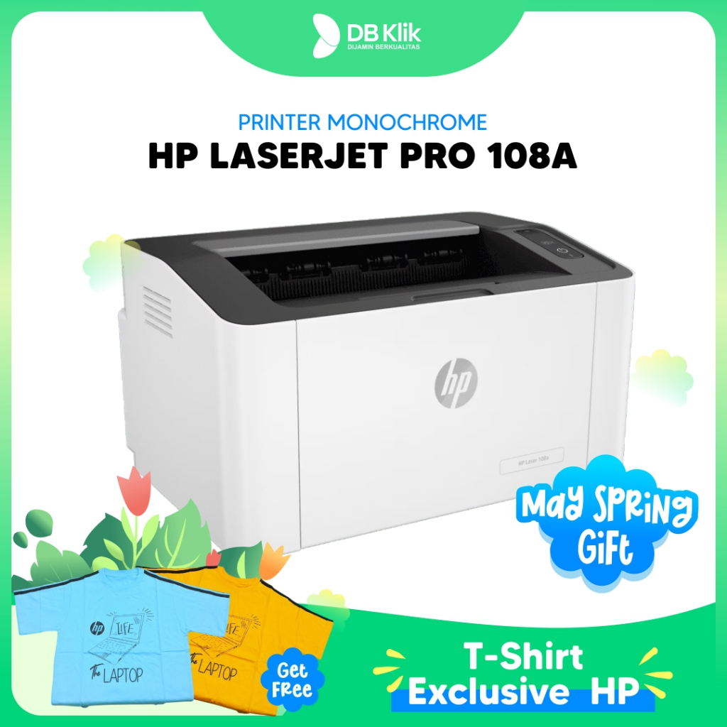 Jual Hp Printer Laserjet Pro 108A Monochrome - Printer Laser M108A ...
