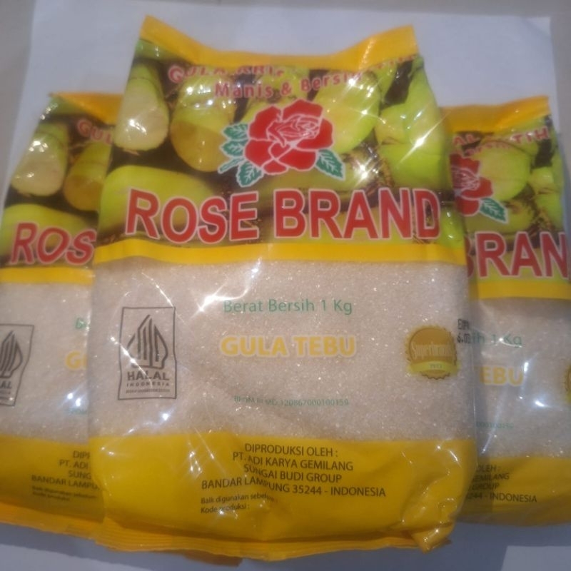 Jual Gula Rose Brand Kuning 1kg | Shopee Indonesia