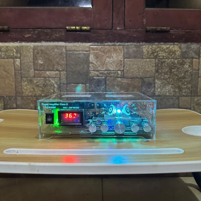 Jual Power Amplifier YS-S350H Box akrilik | Shopee Indonesia