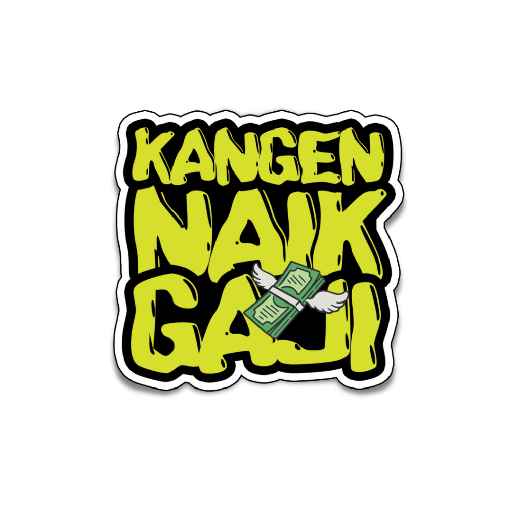 Jual Stiker Kantoran - “Kerja Kok Gini” Series - Gaji | Shopee Indonesia