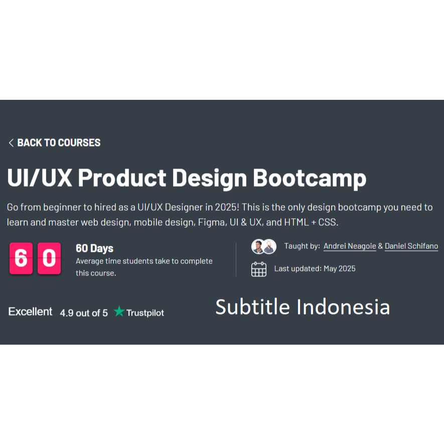 Jual Course UI/UX Product Design Bootcamp | Shopee Indonesia