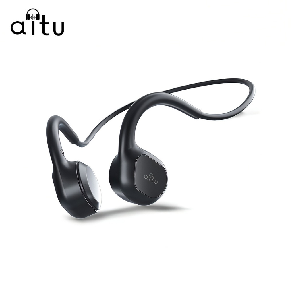 Jual Aitu C6 Open Ear Bone Conduction Headset Bluetooth – Headset Sport ...